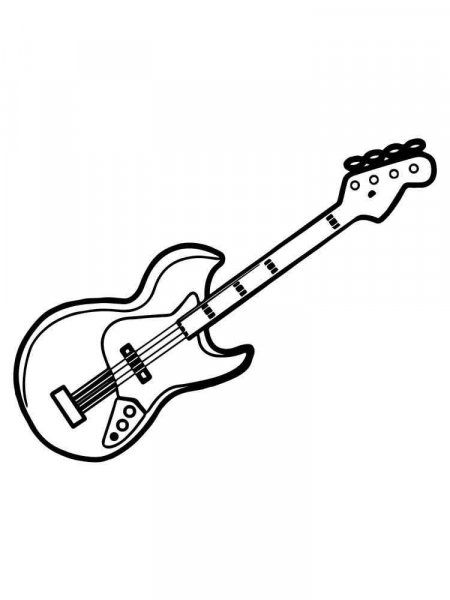 Musical Instrument coloring pages. Download and print Musical ...