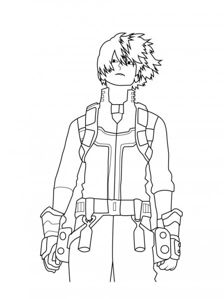 My Hero Academia coloring pages