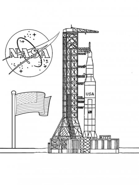 NASA coloring pages