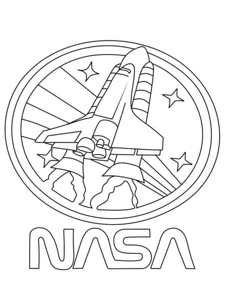 NASA coloring pages