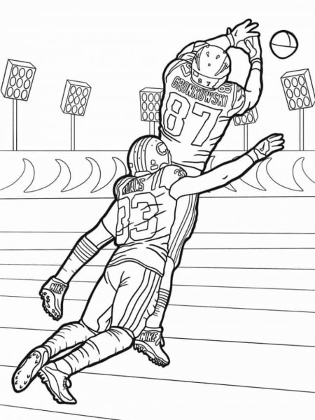 NFL coloring pages