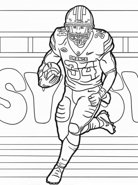 NFL coloring pages