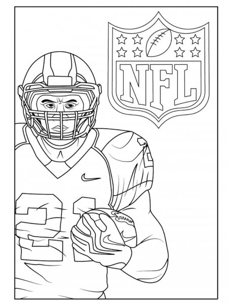 NFL coloring pages