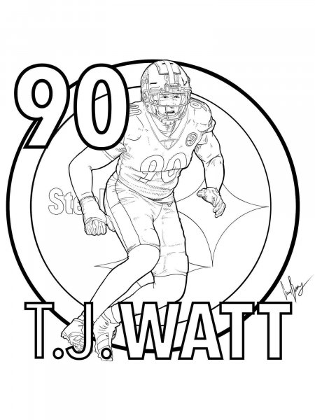 NFL coloring pages
