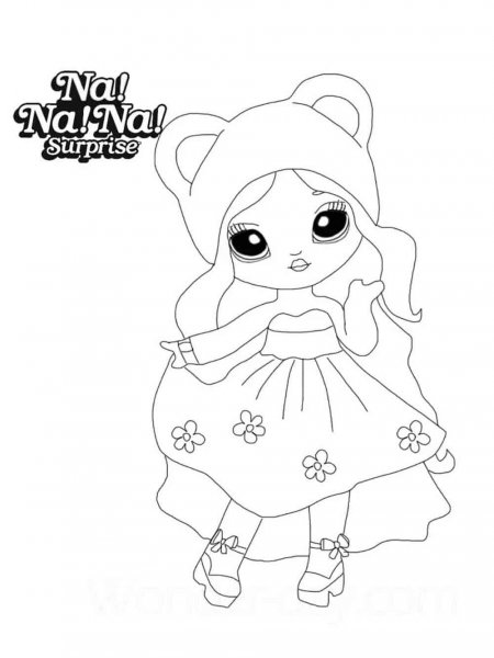 Na!Na!Na! Surprise coloring pages