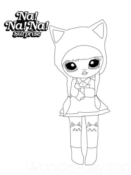 Na!Na!Na! Surprise coloring pages