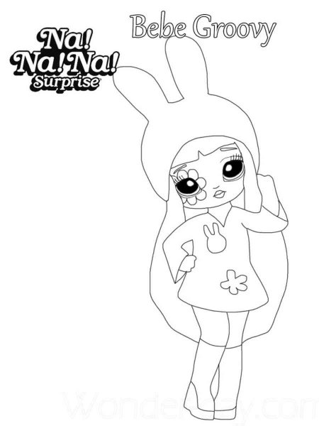 Na!Na!Na! Surprise coloring pages
