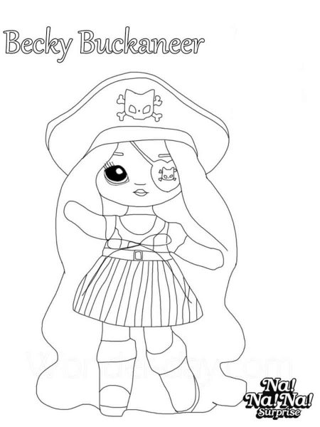 Na!Na!Na! Surprise coloring pages