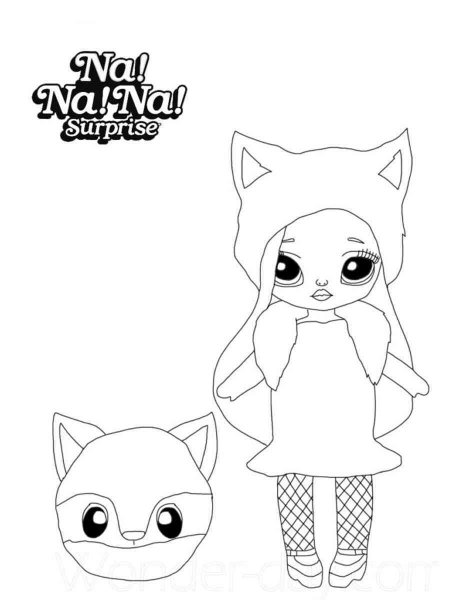 Na!Na!Na! Surprise coloring pages