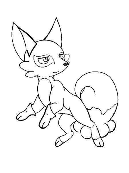 Nickit Pokemon coloring pages