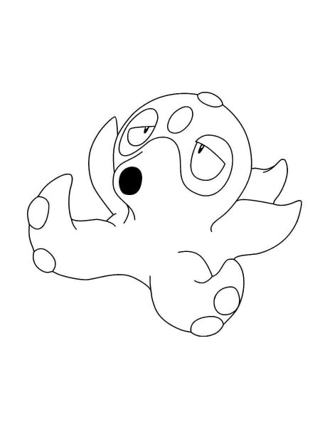 Octillery Pokemon coloring pages