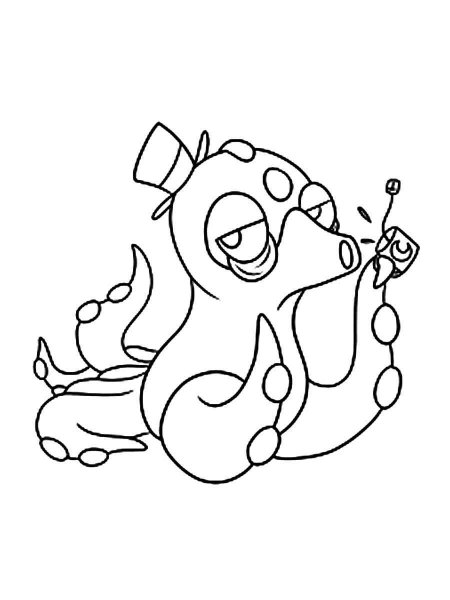 Octillery Pokemon coloring pages