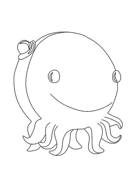 Oswald The Octopus coloring pages