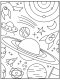 Outer Space coloring pages