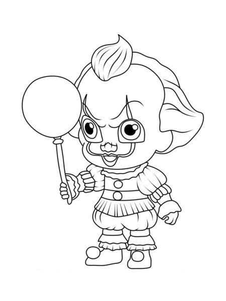 Pennywise coloring pages