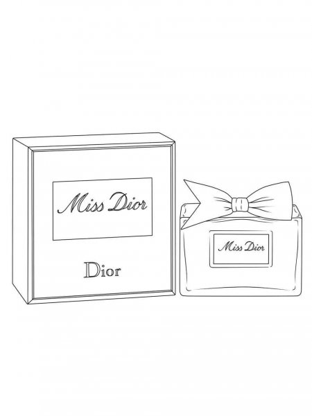 Perfume coloring pages
