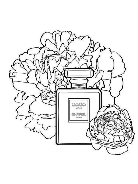 Perfume coloring pages