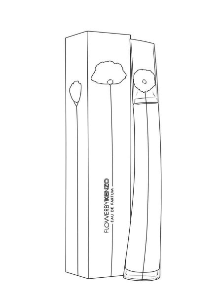 Perfume coloring pages