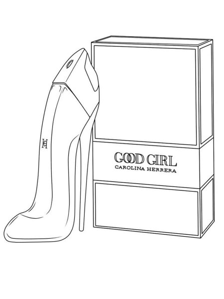 Perfume coloring pages