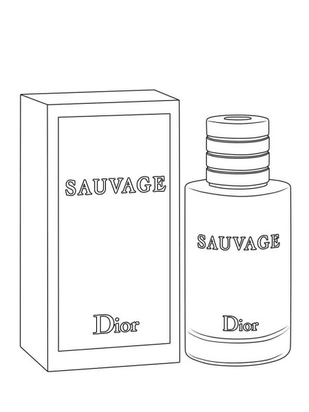 Perfume coloring pages
