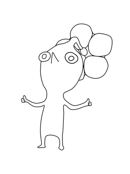 Pikmin 3 Deluxe coloring pages
