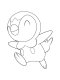 Pokemon Piplup coloring pages - Free Printable