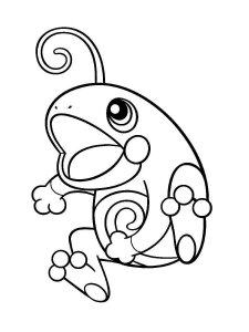 Politoed Pokemon coloring pages