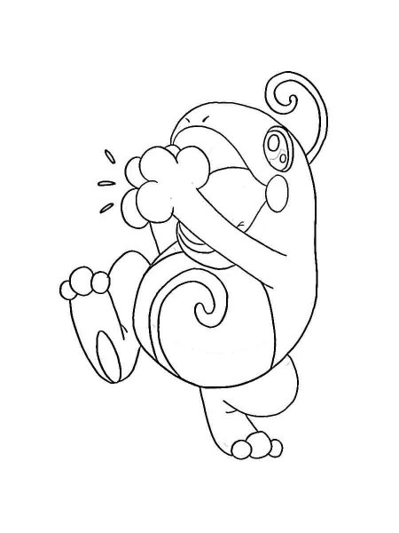 Politoed Pokemon coloring pages