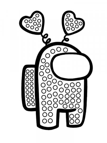 Pop It coloring pages