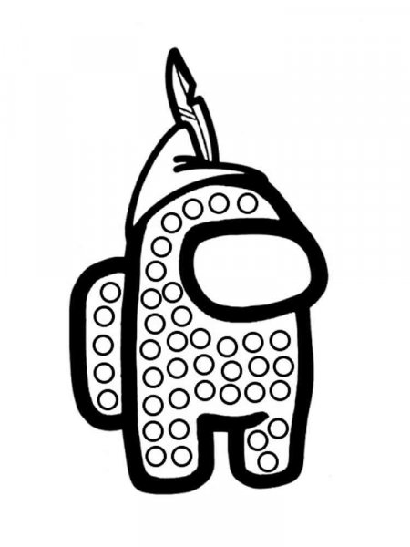 Pop It coloring pages