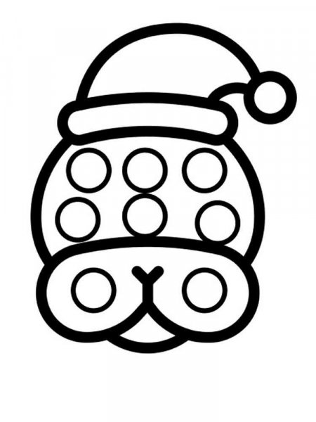 Pop It coloring pages