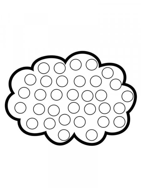 Pop It coloring pages