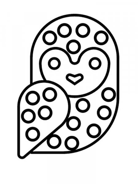 Pop It coloring pages