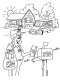 Postman coloring pages