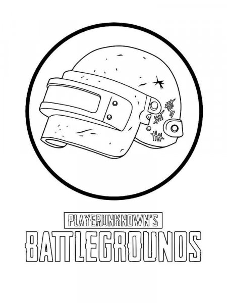 Pubg coloring pages
