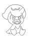 Quaxly Pokemon coloring pages