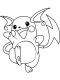 Pokemon Raichu coloring pages - Free Printable