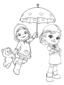 Rainbow Ruby coloring pages