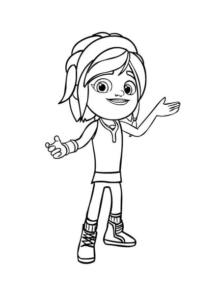 Ranger Rob coloring pages