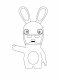 Raving Rabbids coloring pages