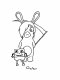 Raving Rabbids coloring pages
