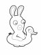 Raving Rabbids coloring pages