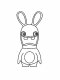 Raving Rabbids coloring pages
