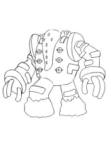 Regigigas Pokemon coloring pages