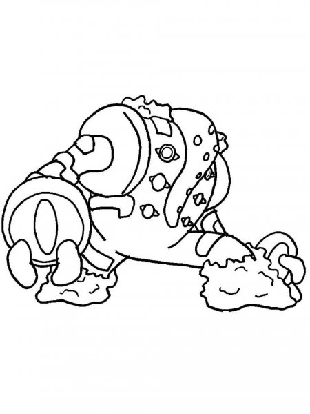 Regigigas Pokemon coloring pages