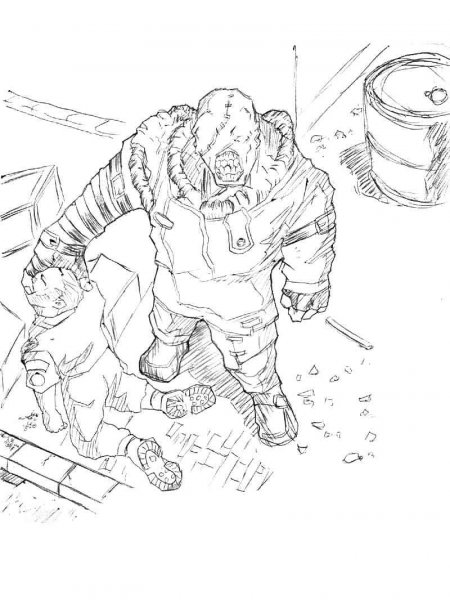 Resident Evil coloring pages