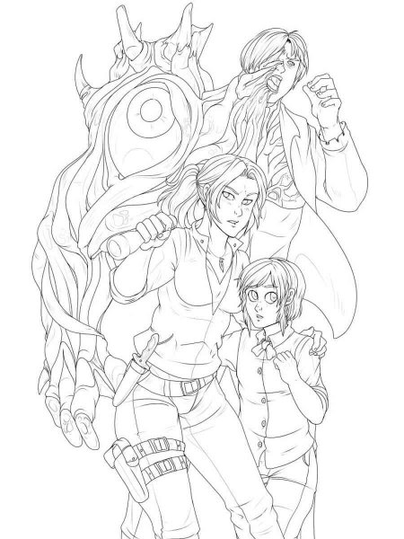 Resident Evil coloring pages
