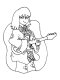 Rockstar coloring pages