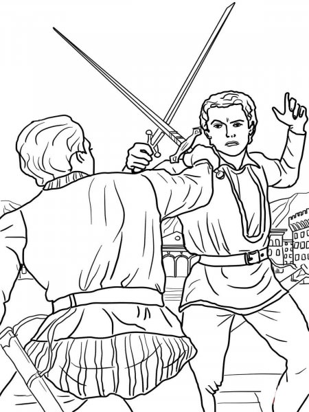 Romeo and Juliet coloring pages