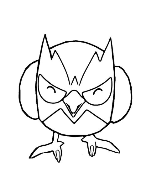 Rookidee Pokemon coloring pages
